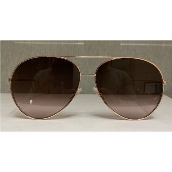 Fendi | Accessories | Fendi Ff286s 0ddb Gold Copper Aviator Sunglasses ...